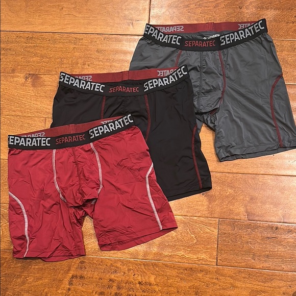 separatec | Underwear & Socks | Separatec Mens Athletic Boxer Briefs ...